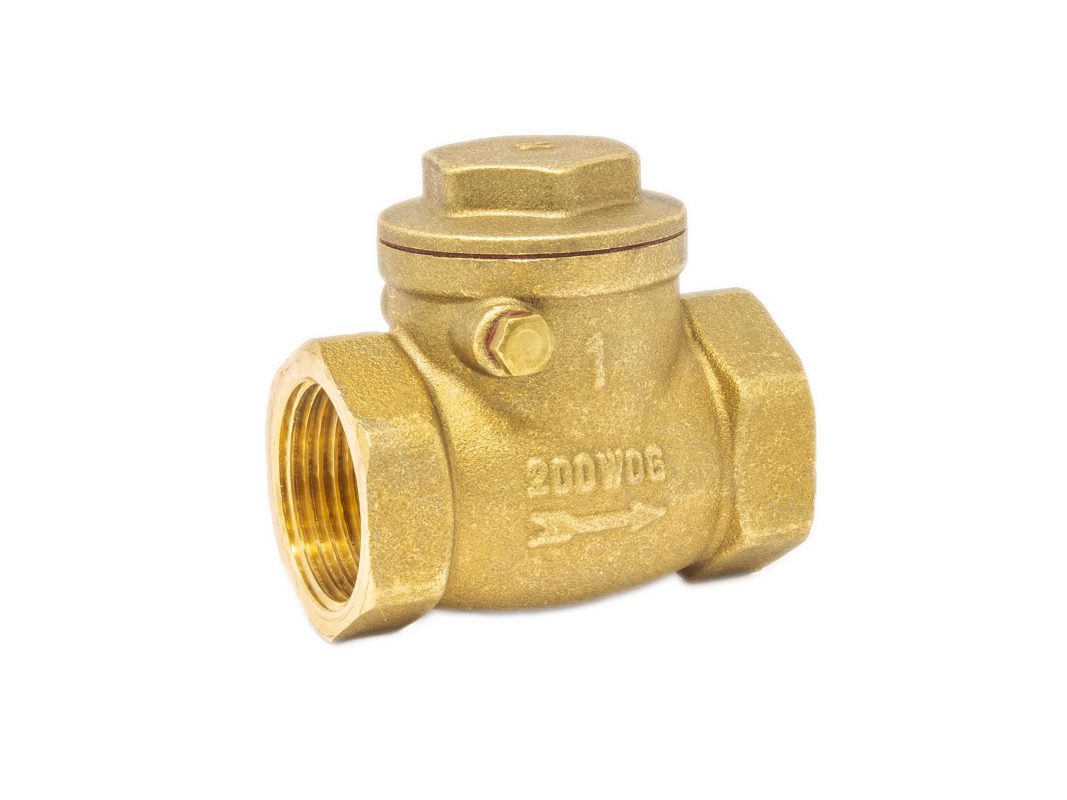 LEAD FREE BRASS SWING CHECK VALVE (FIP x FIP) | Copperfit