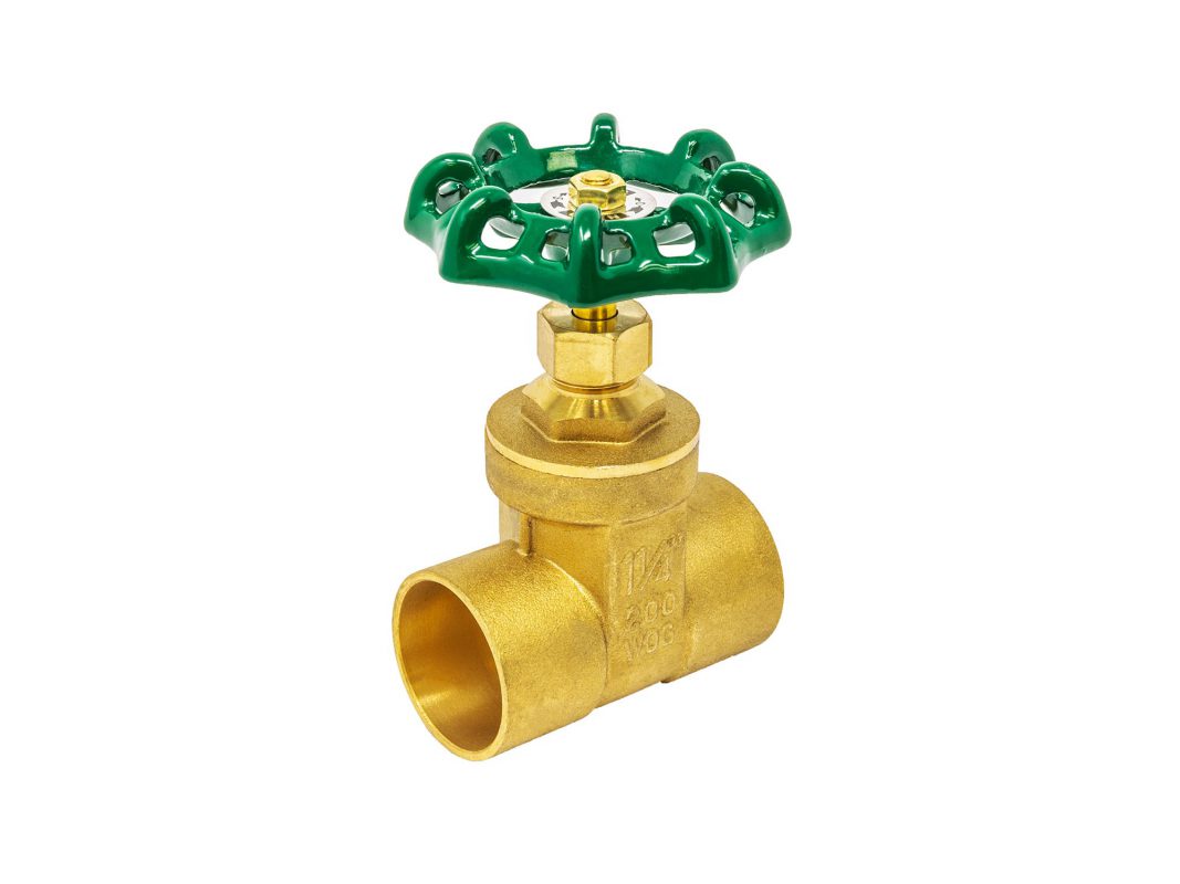 BRASS GATE VALVE SWEAT | Copperfit
