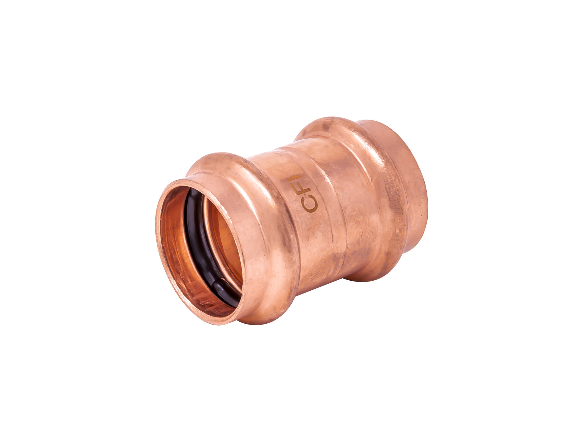 PRESS COUPLING WITH STOP | Copperfit