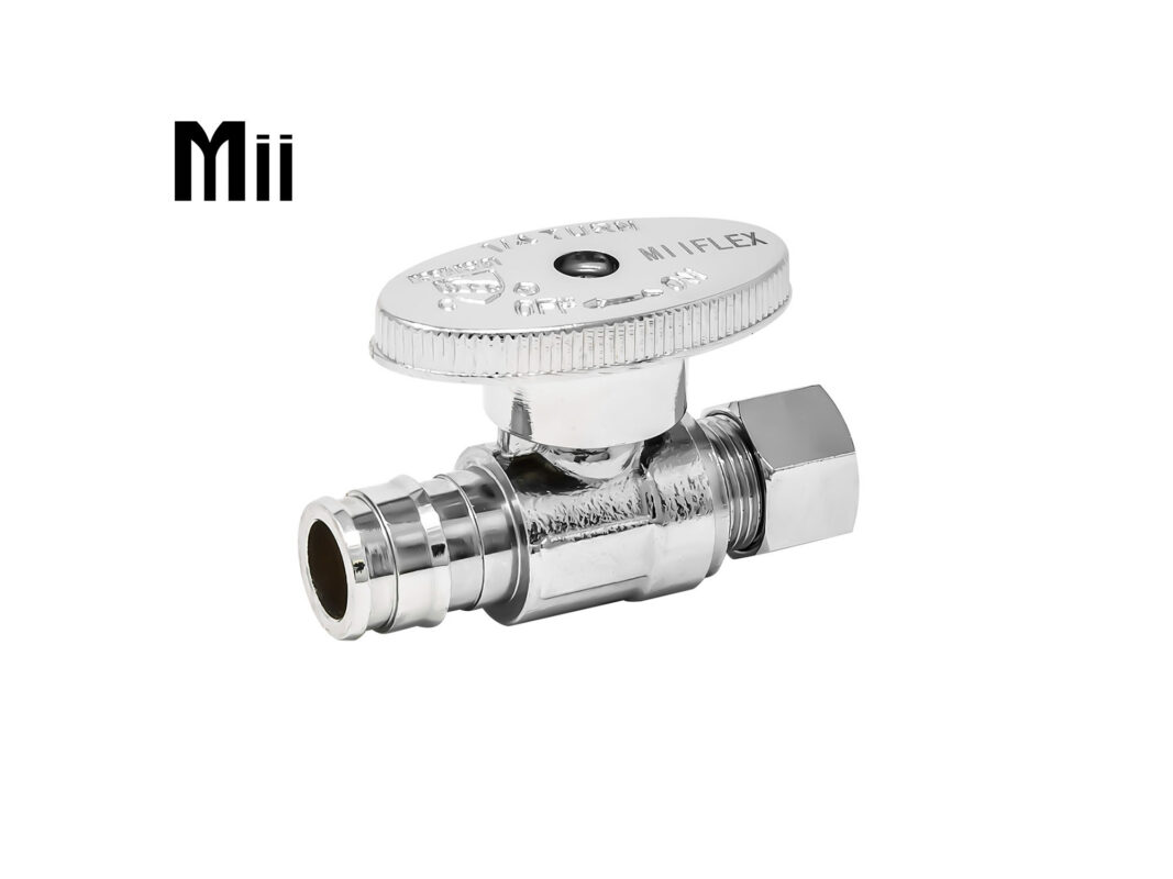 STRAIGHT PEX-A 1/4 TURN ANGLE STOP | Copperfit