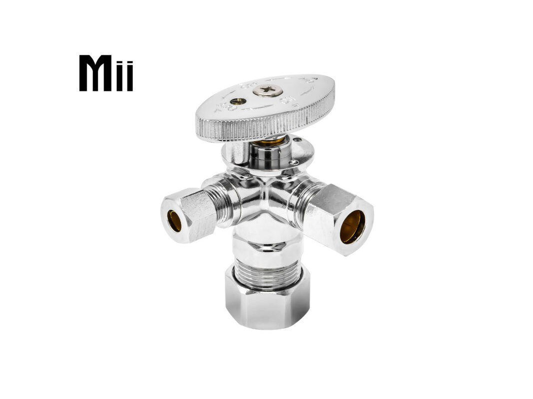 4-WAY DUAL OUTLET ANGLE STOP | Copperfit