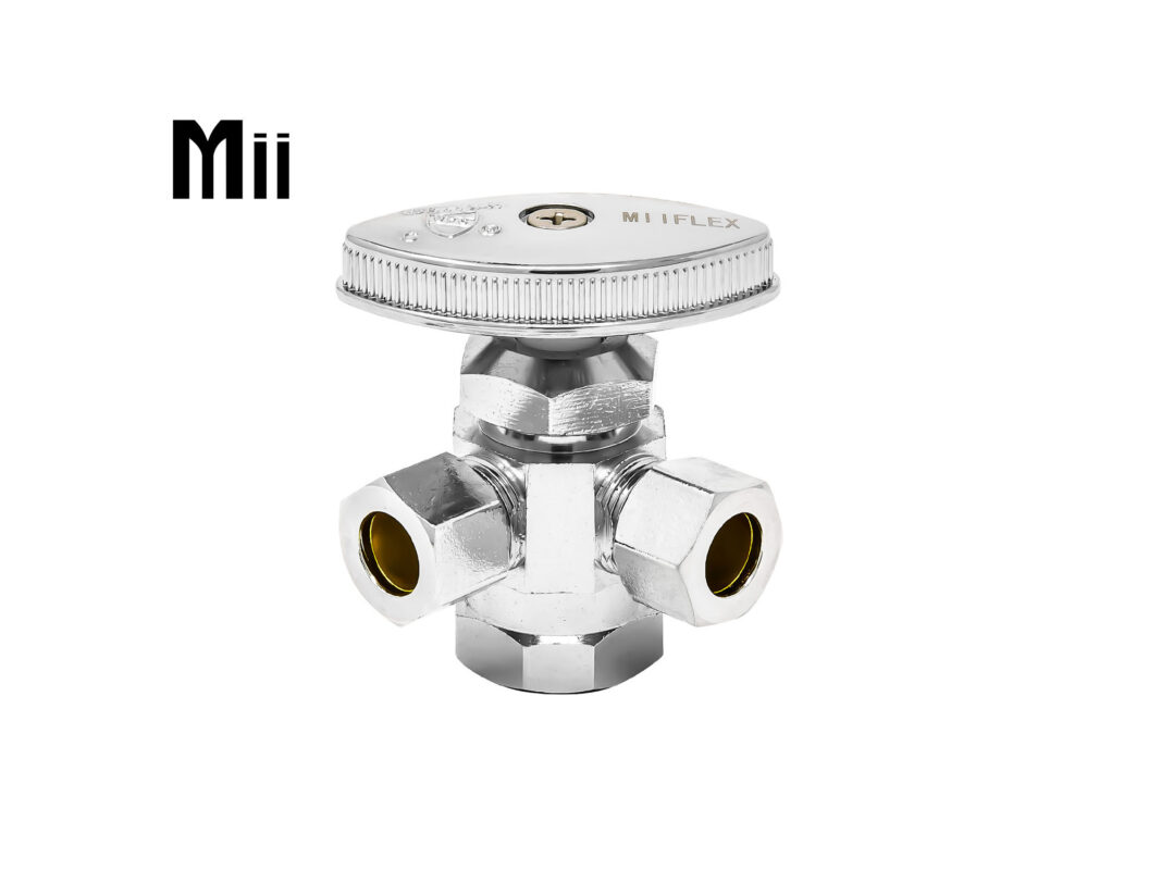 FIP MULTI-TURN DUAL OUTLET ANGLE STOP | Copperfit