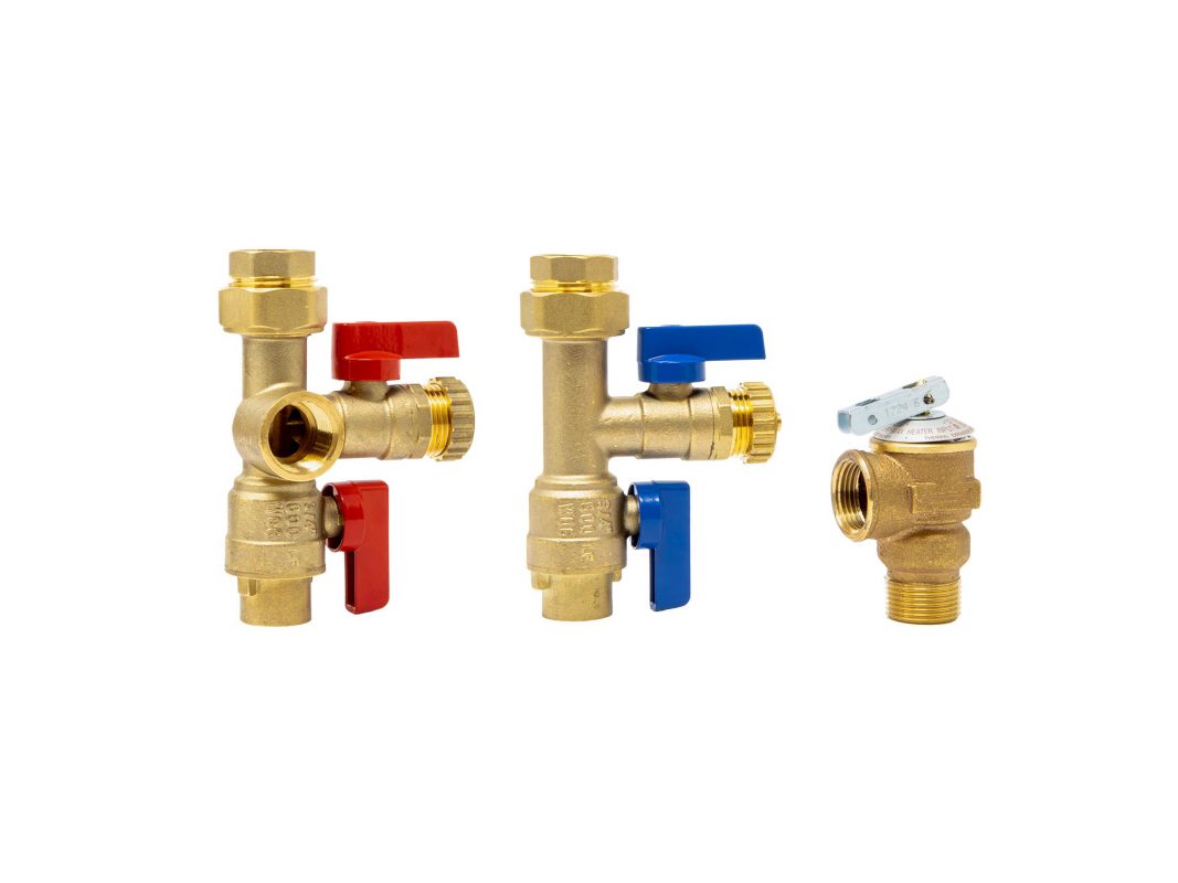 LEAD FREE ISOLATION VALVES FOR TANKLESS WATER HEATER | Copperfit